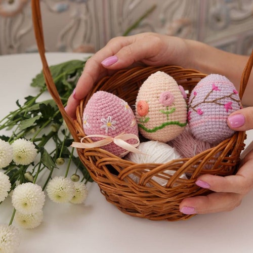 Easter Eggs CROCHET PATTERN / Amigurumi Easter Eggs PDF - Etsy