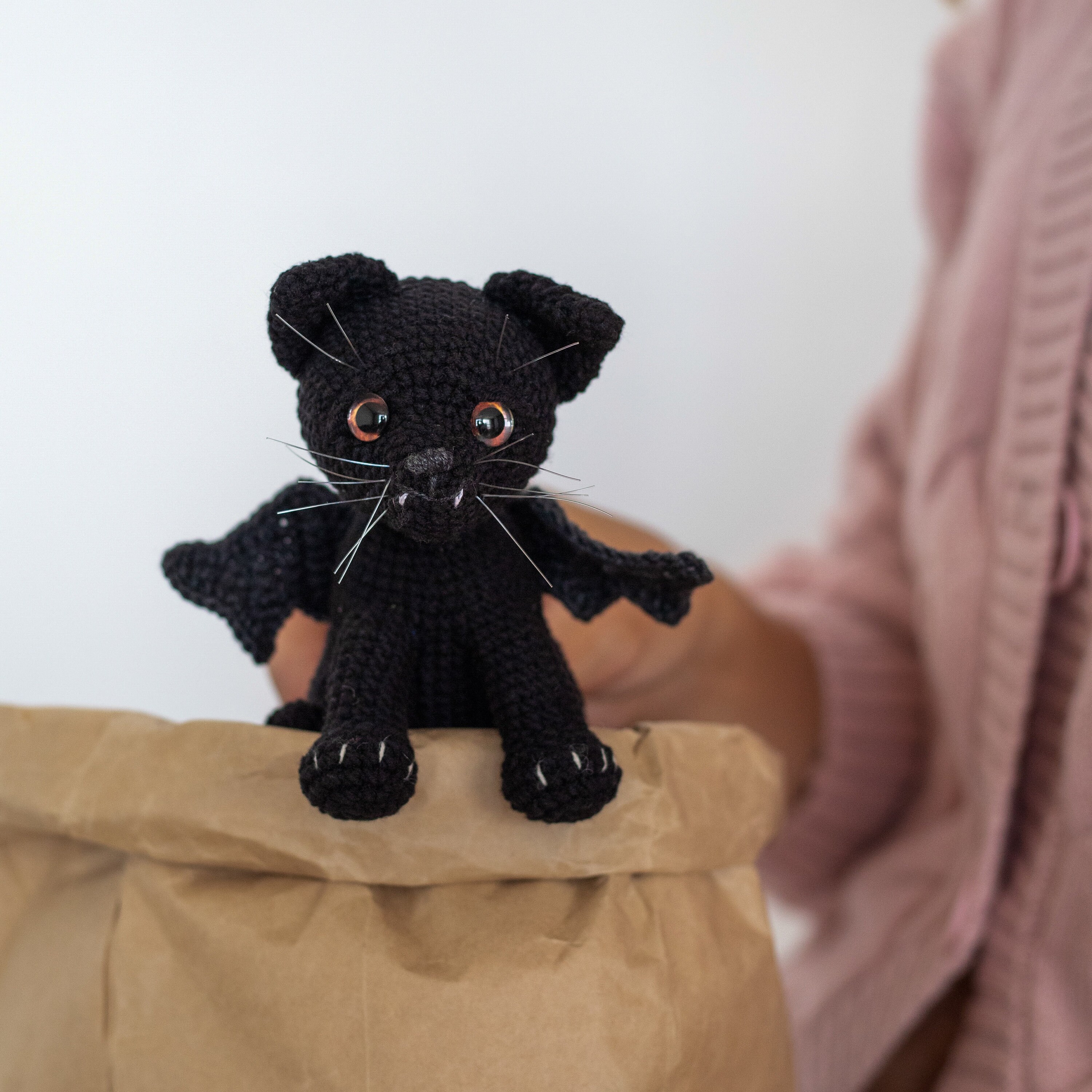 Black Cat Crochet Pattern Amigurumi Halloween Pattern - Etsy UK
