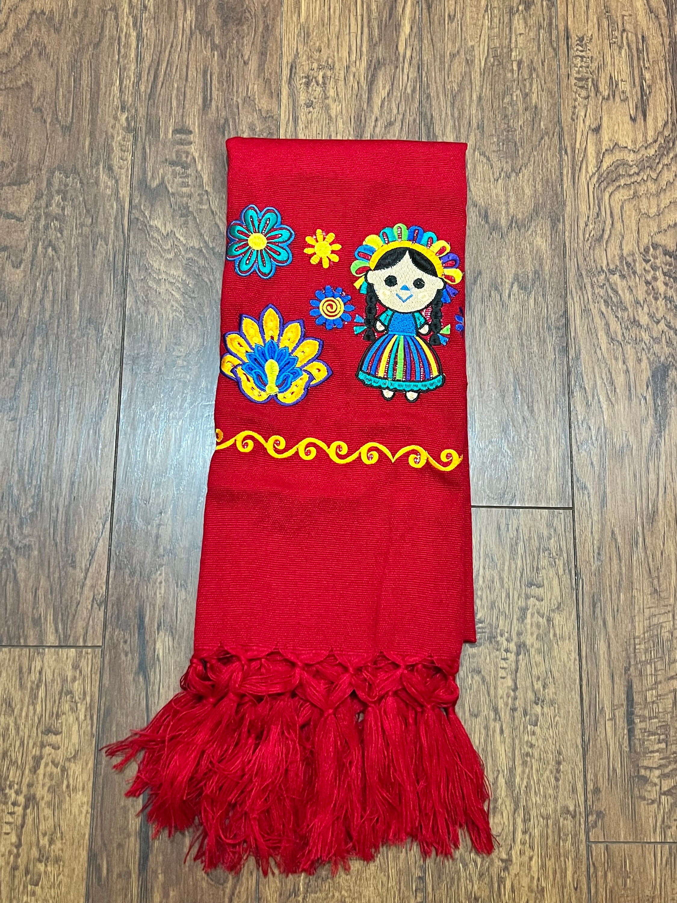Mexican Rebozo Beautiful Shawl Wraps With Flowered Embroidery - Etsy