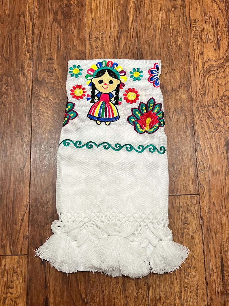 Mexican Rebozo Beautiful Shawl Wraps With Flowered Embroidery - Etsy