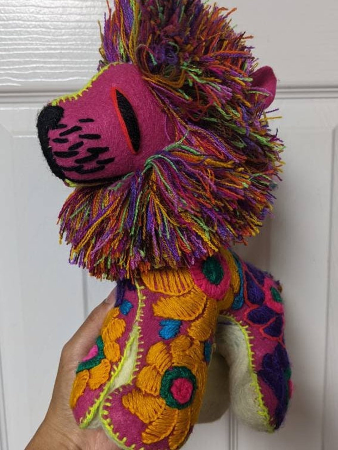 My Xolal 1 Mexican Alebrijes, Stuffed Animals, Cat, Dog, Lion, Plush ...