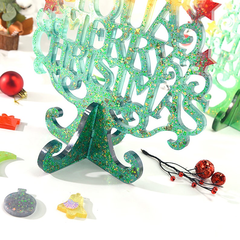 Christmas Tree Resin Mold Set Resin Mold Kit for Christmas - Etsy