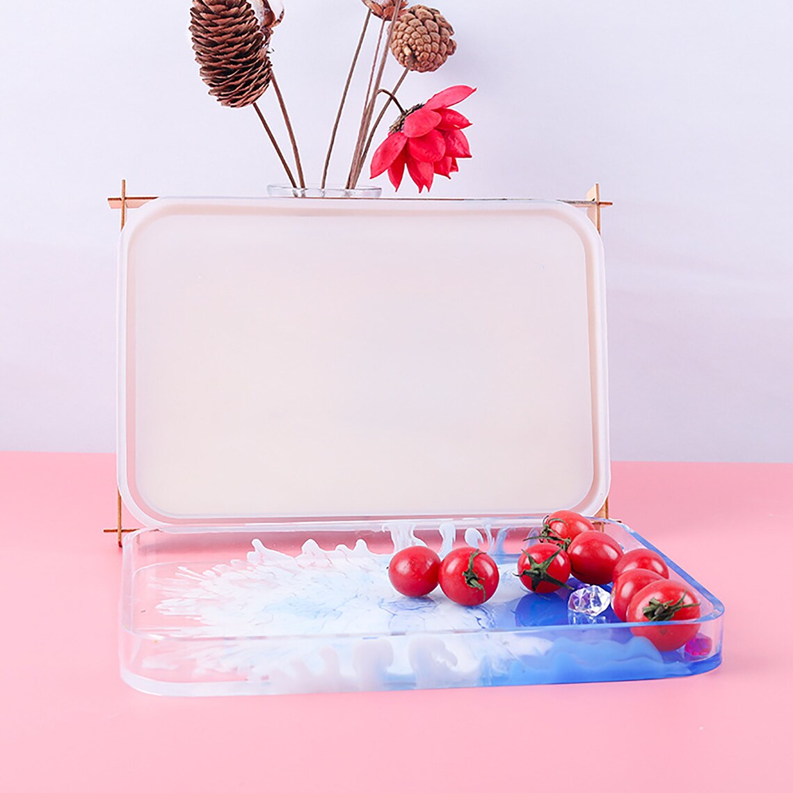 Rolling Tray Resin Mold Table Tray Mold Plate Resin Mold | Etsy