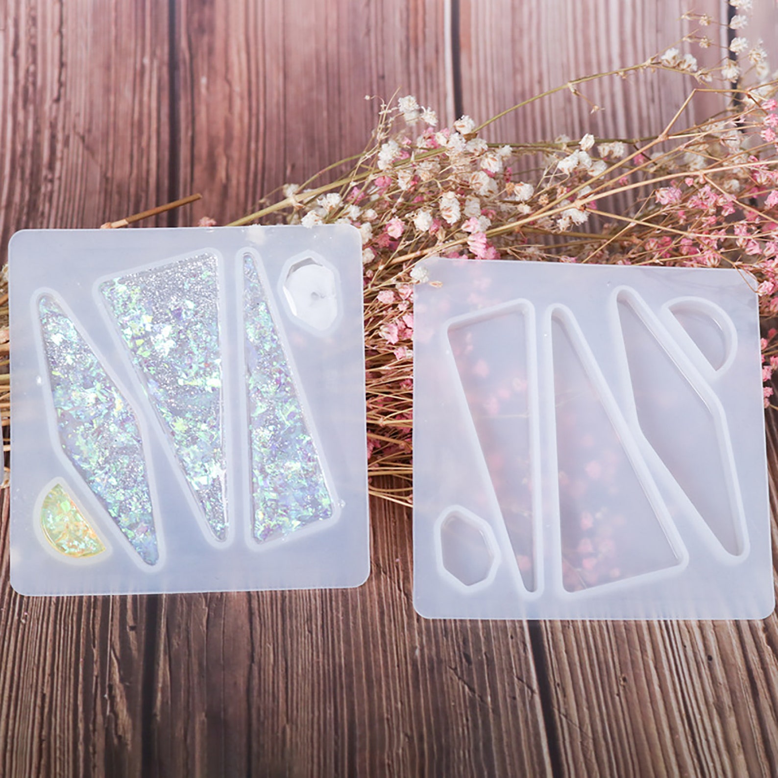 Hair Clips Resin Mold Hair Pin Mold Hair Barrette Silicone - Etsy