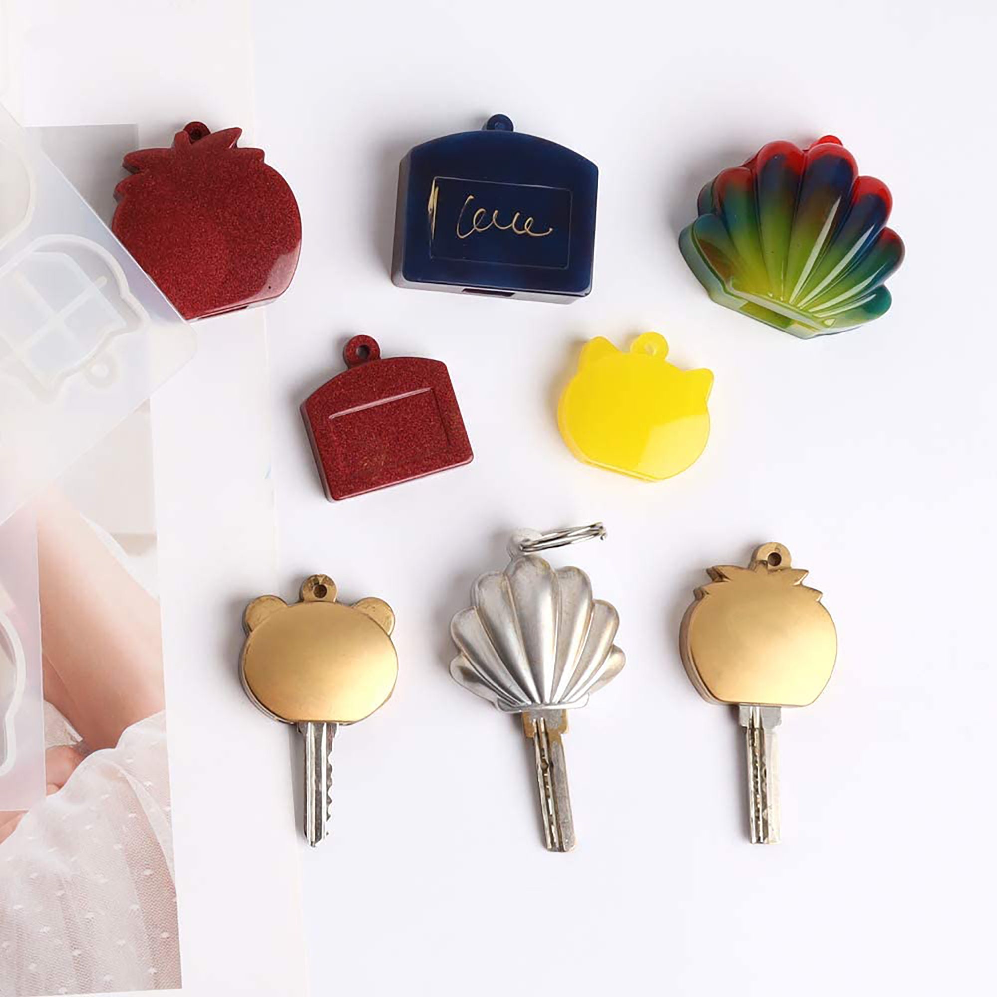 Key Topper Resin Mold Key Protector Resin Mold Hangable - Etsy