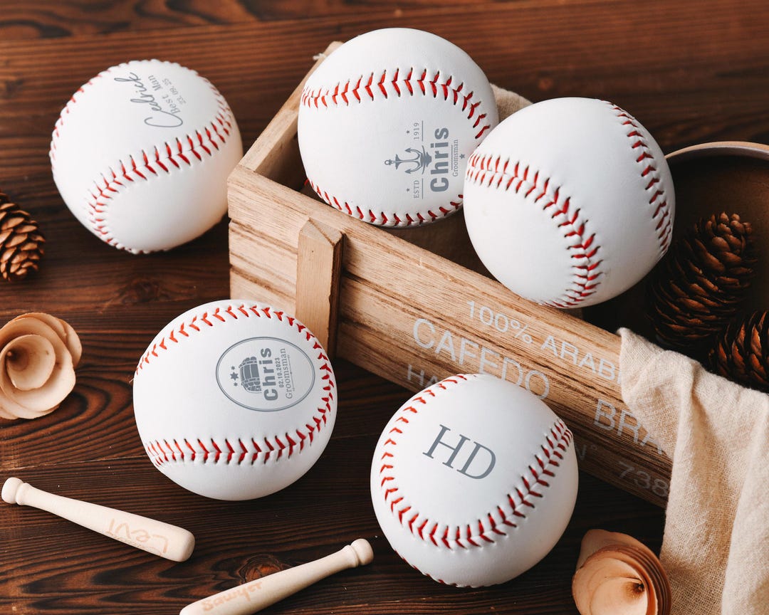 Personalized Softball. Gifts for Wedding Party Groomsmen and Softball ...