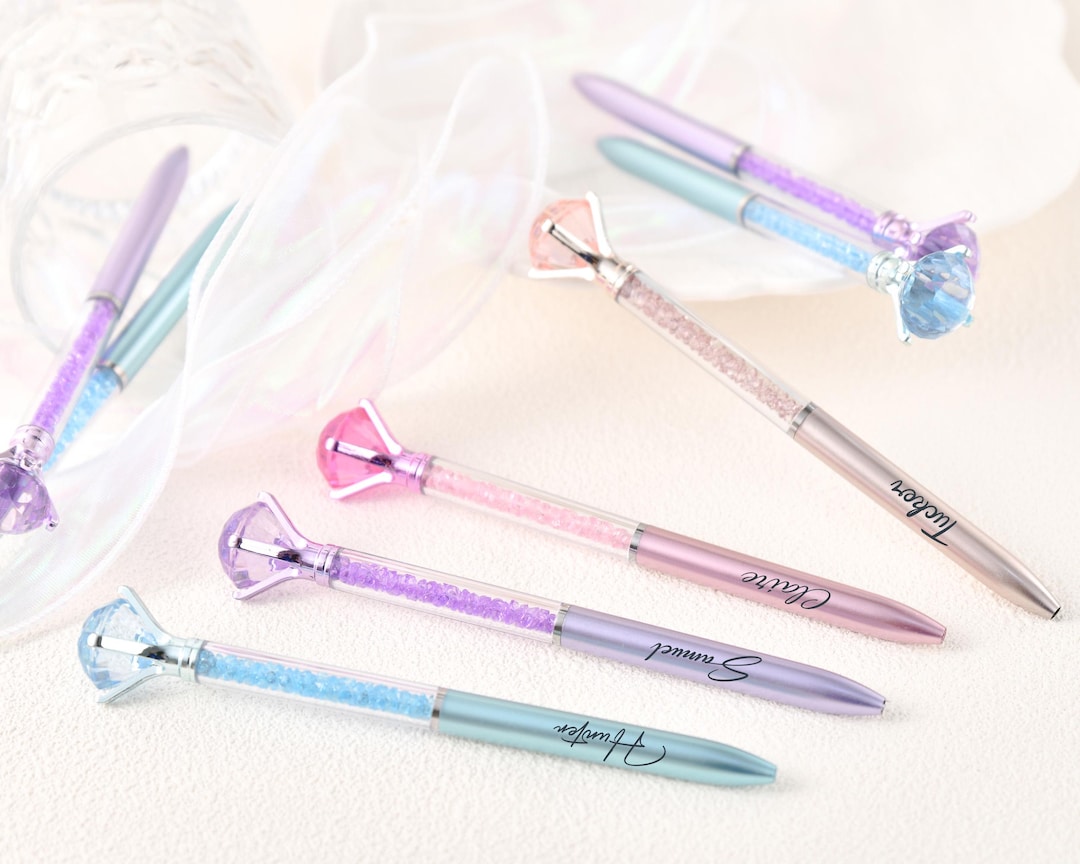 Personalized Diamond Jewelry Pens, Bridal Shower Favors,party Favors ...