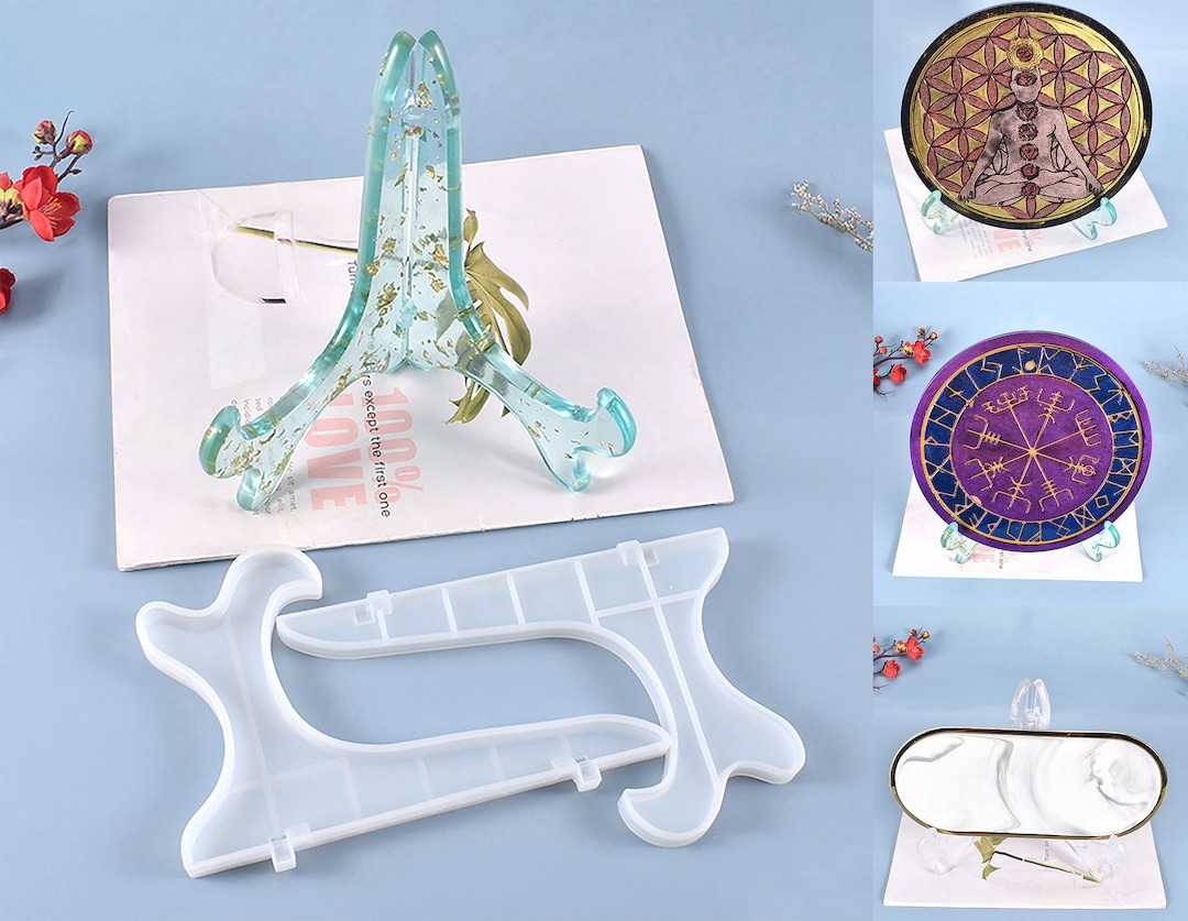 Display Stand Resin Mold Plate Holder Mold Picture Frame - Etsy