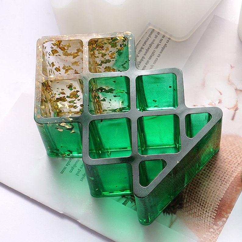 Lipstick Storage Box Resin Mold Storage Box Mold DIY Resin | Etsy