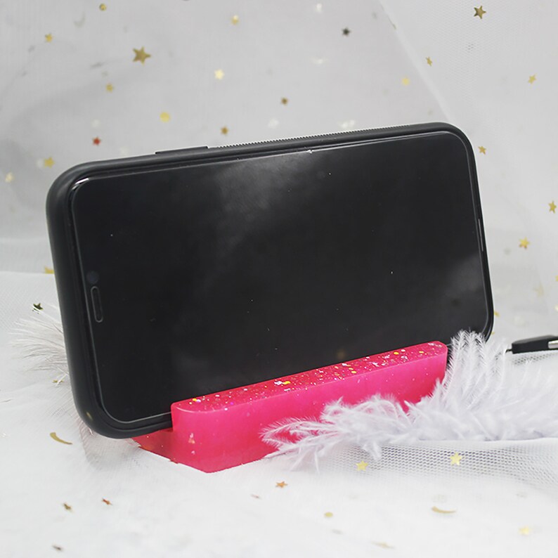 Cell Phone Stand Resin Mold Silicone Phone Holder Mold Cell - Etsy