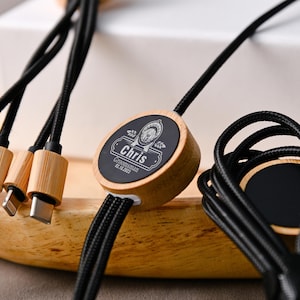 Personalized Multi-port Charging Cables, Custom Gifts for Groomsmen ...