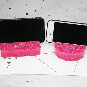 Cell Phone Stand Resin Mold Silicone Phone Holder Mold Cell - Etsy