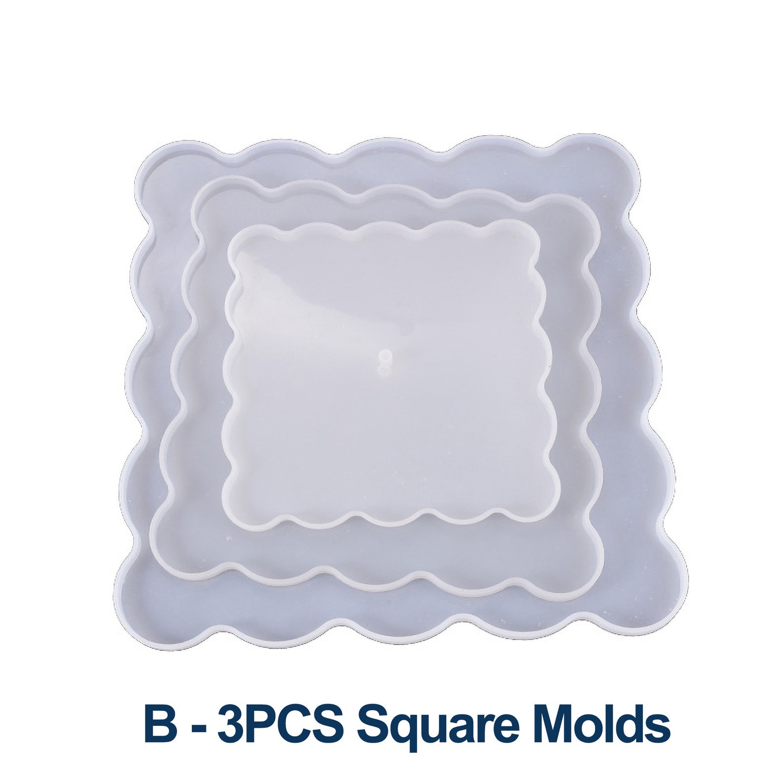 3 Tiered Resin Tray Mold Silicone Serving Stand Mold DIY | Etsy