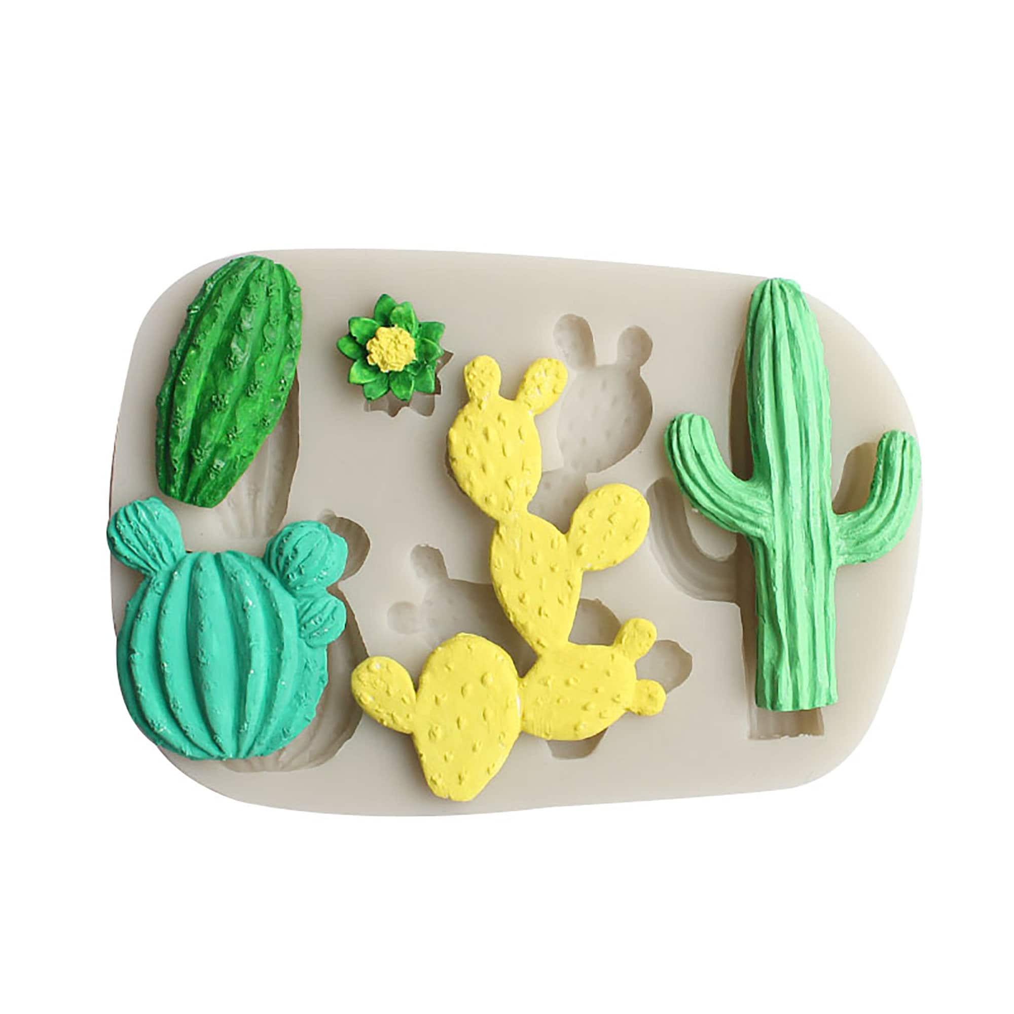 Cactus Silicone Mold Cactus Plant Silicone Mold DIY Fondant - Etsy