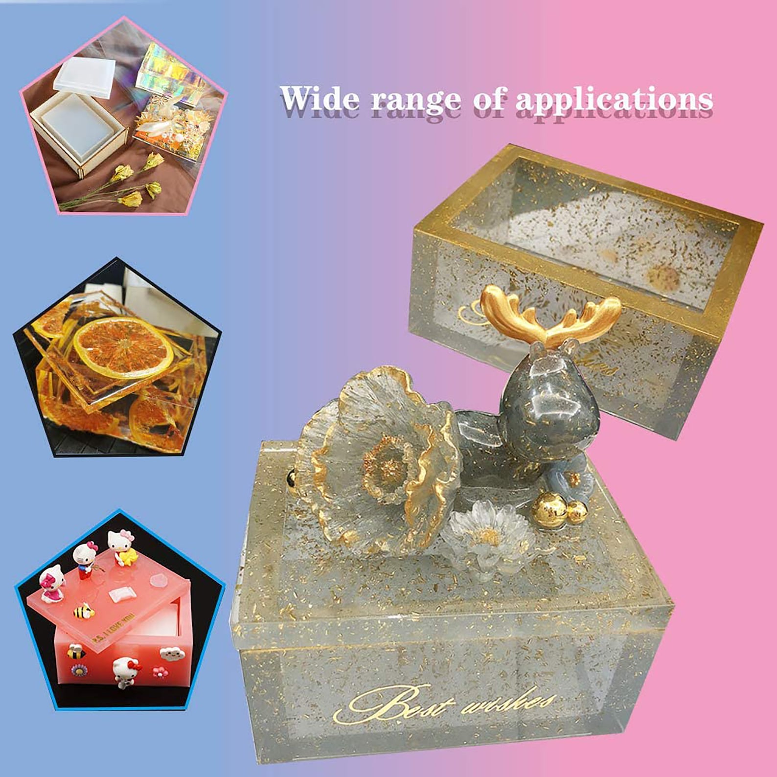 Tissue Box Resin Mold Storage Box Resin Silicone Mold | Etsy