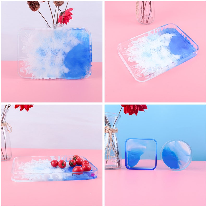 Rolling Tray Resin Mold Table Tray Mold Plate Resin Mold | Etsy