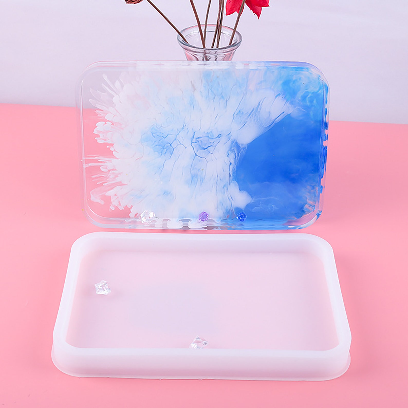 Rolling Tray Resin Mold Table Tray Mold Plate Resin Mold | Etsy