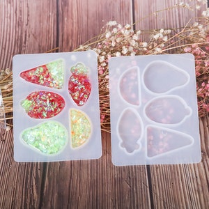 Hair Clips Resin Mold, Hair Pin Mold, Hair Barrette Silicone Mold ...