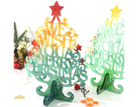 Christmas Tree Resin Mold Set Resin Mold Kit for Christmas - Etsy