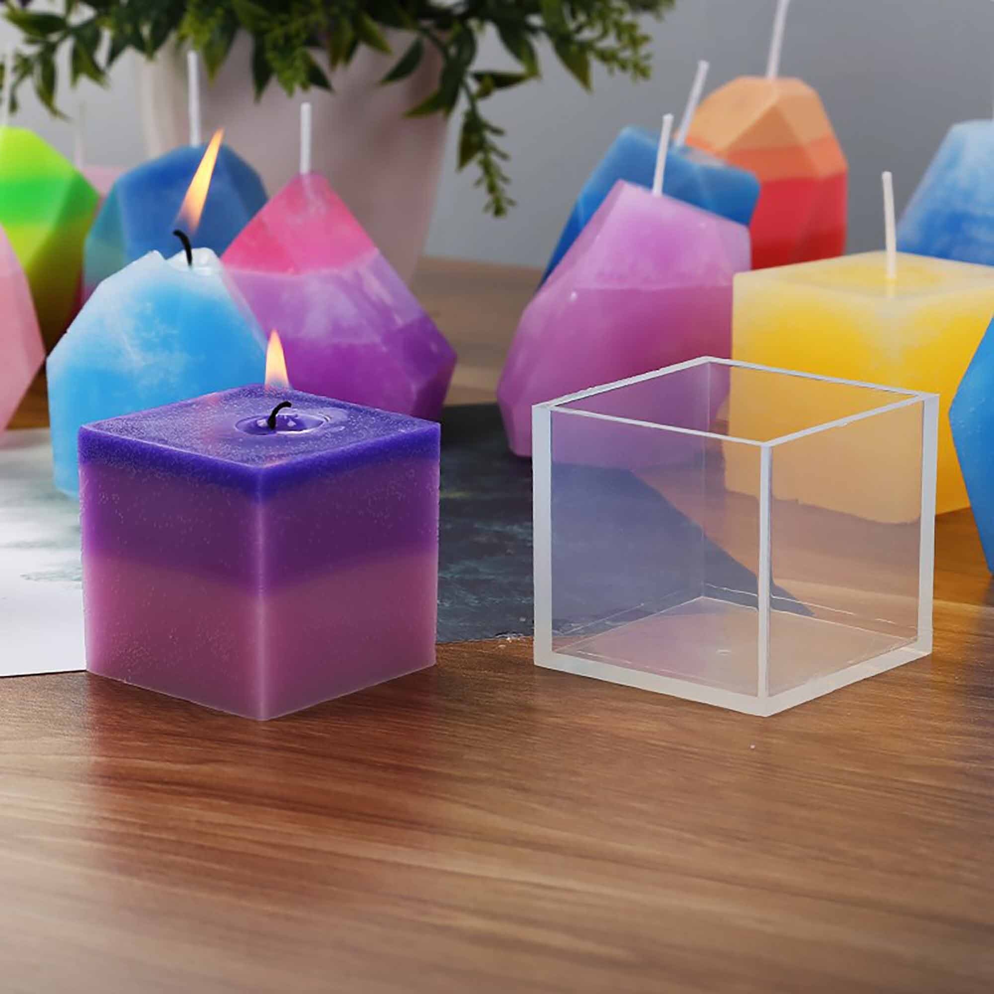 Square Silicone Mold Cube Resin Mold 3D Crafts Mold DIY | Etsy