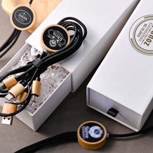 Personalized Multi-port Charging Cables, Custom Gifts for Groomsmen ...