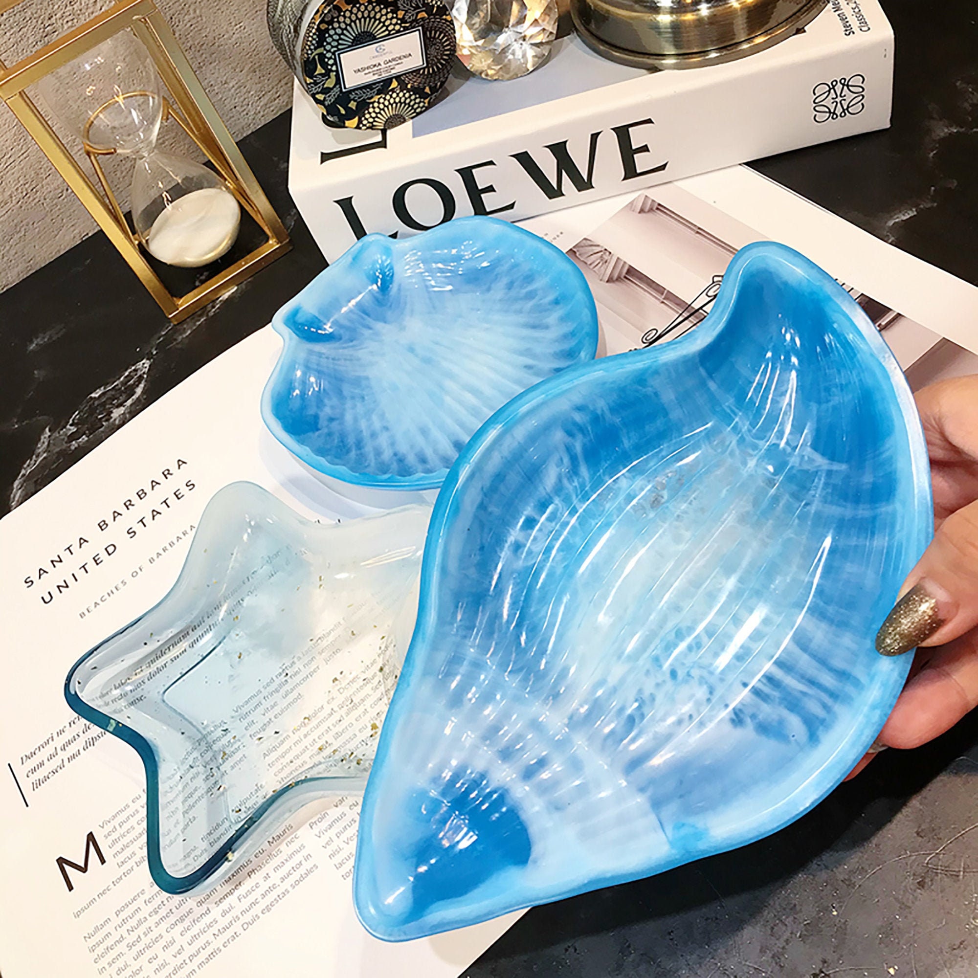 Ocean Dish Resin Mold Shell Dish Mold Star Dish Mold Conch | Etsy