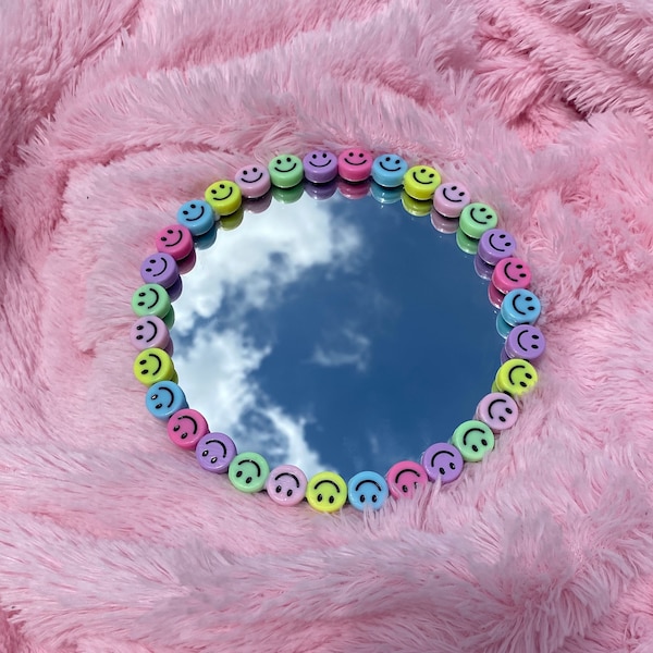 Smiley Face Mirrors - Etsy
