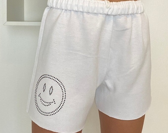 Smiley Face Shorts | Etsy