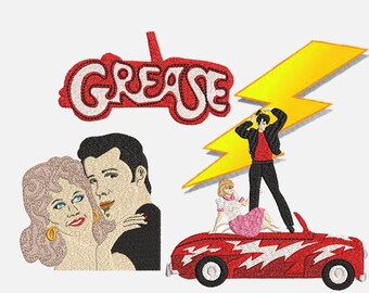 Grease Designs - Etsy