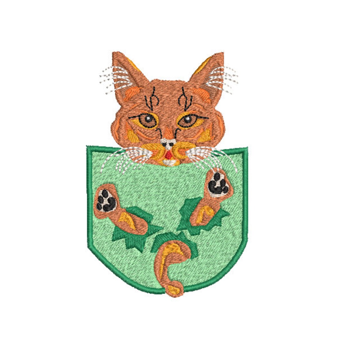 Pets In Your Pocket Ginger Cat Machine Embroidery Design Etsy pets-in-your-pocket-ginger-cat-machine-embroidery-design-etsy