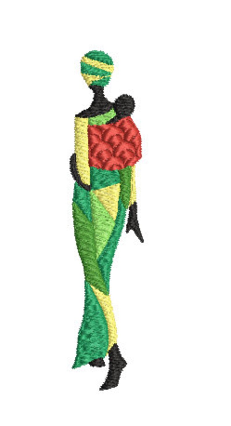 Colours of Africa - Set of 4 African Inspired Designs - Etsy