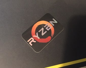 Amd Ryzen Sticker - Etsy