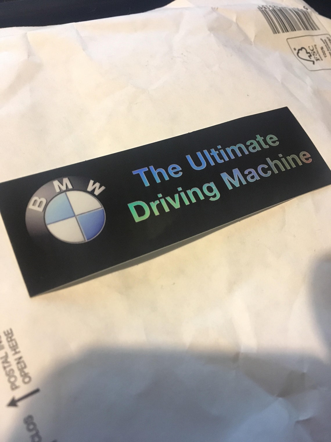 The Ultimate Driving Machine Car Sticker BMW - Etsy