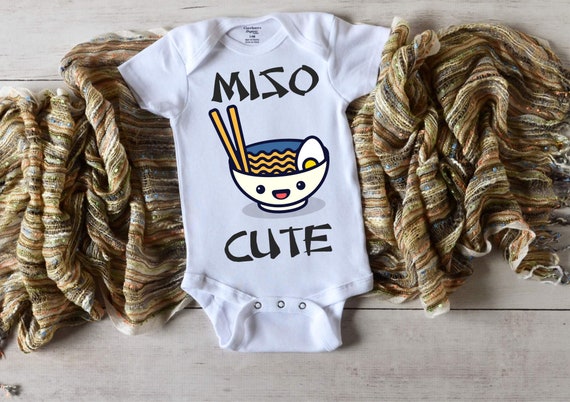 Miso Cute Miso Soup Asian Food Ramen Noodles Foodie Gift | Etsy