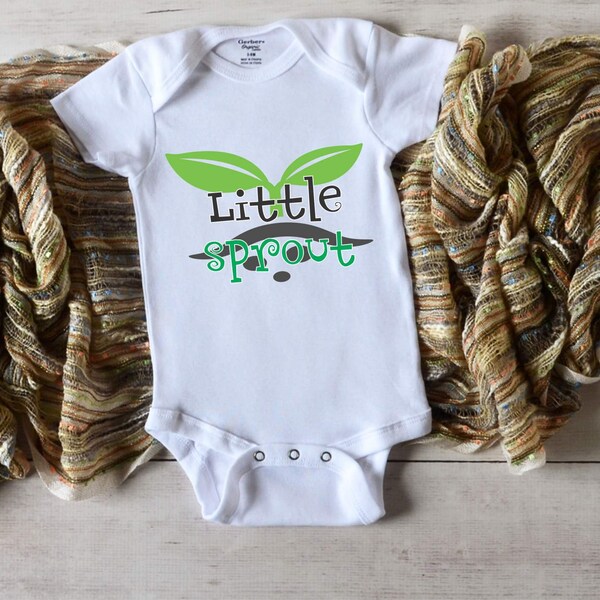 Little Sprout Baby Shower Invitation - Etsy