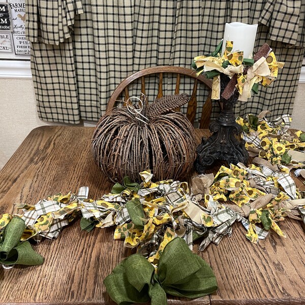 Sunflower Garland - Etsy