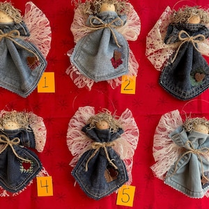 Denim Pocket Angel - Etsy