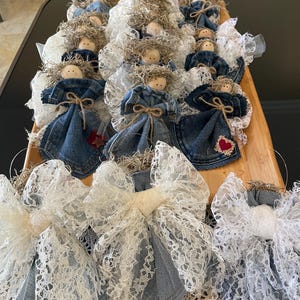 Denim Pocket Angel - Etsy