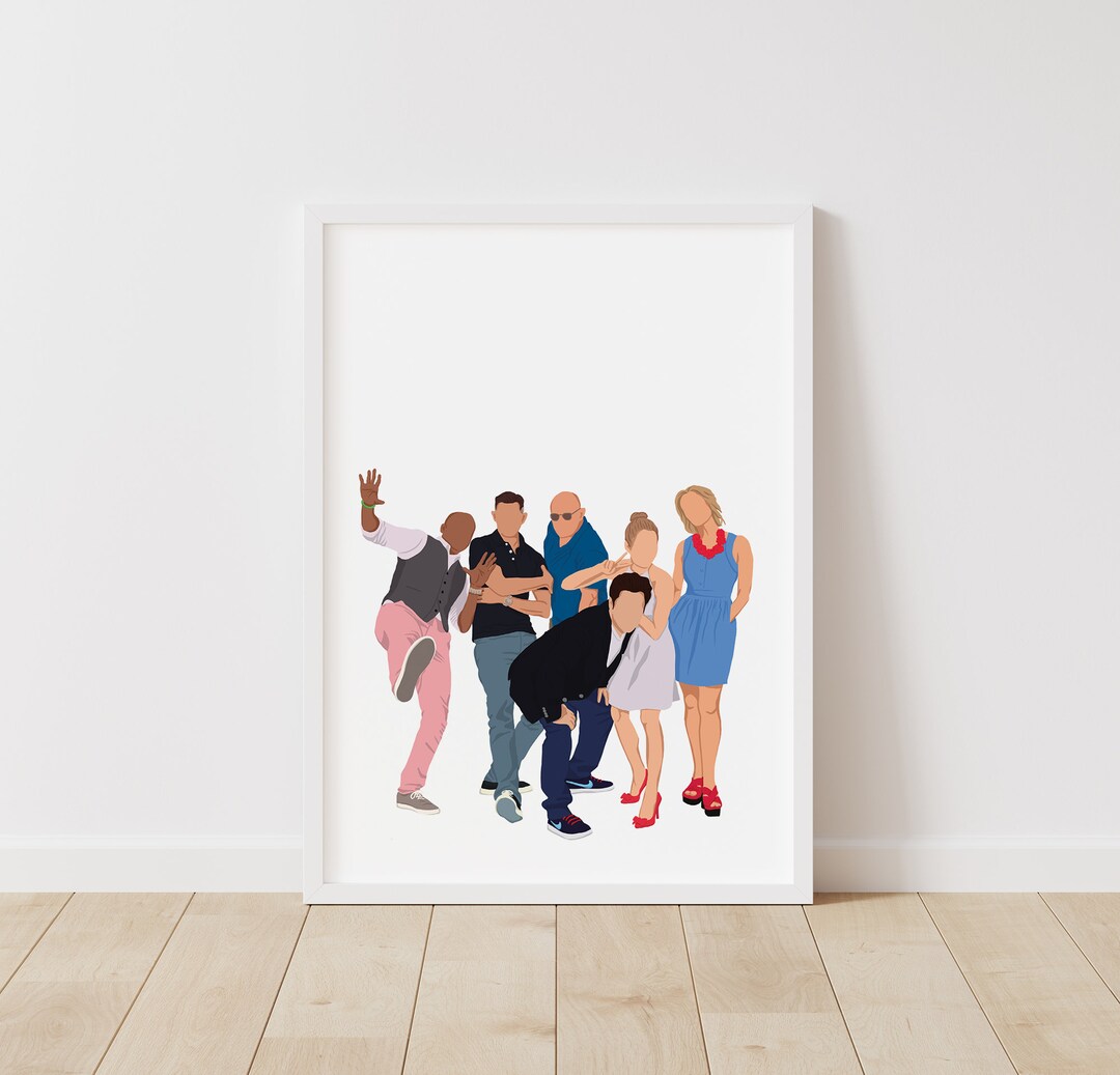 Psych Print – Pop Line Art – Instant Download Illustration – TV ...