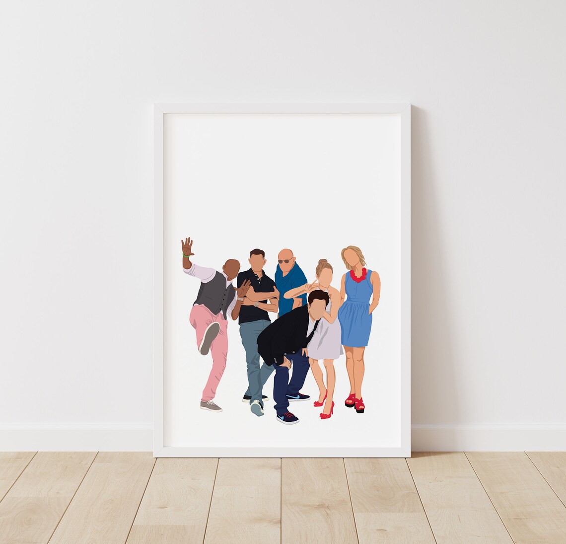 Psych Print – Pop Line Art – Instant Download Illustration – TV ...
