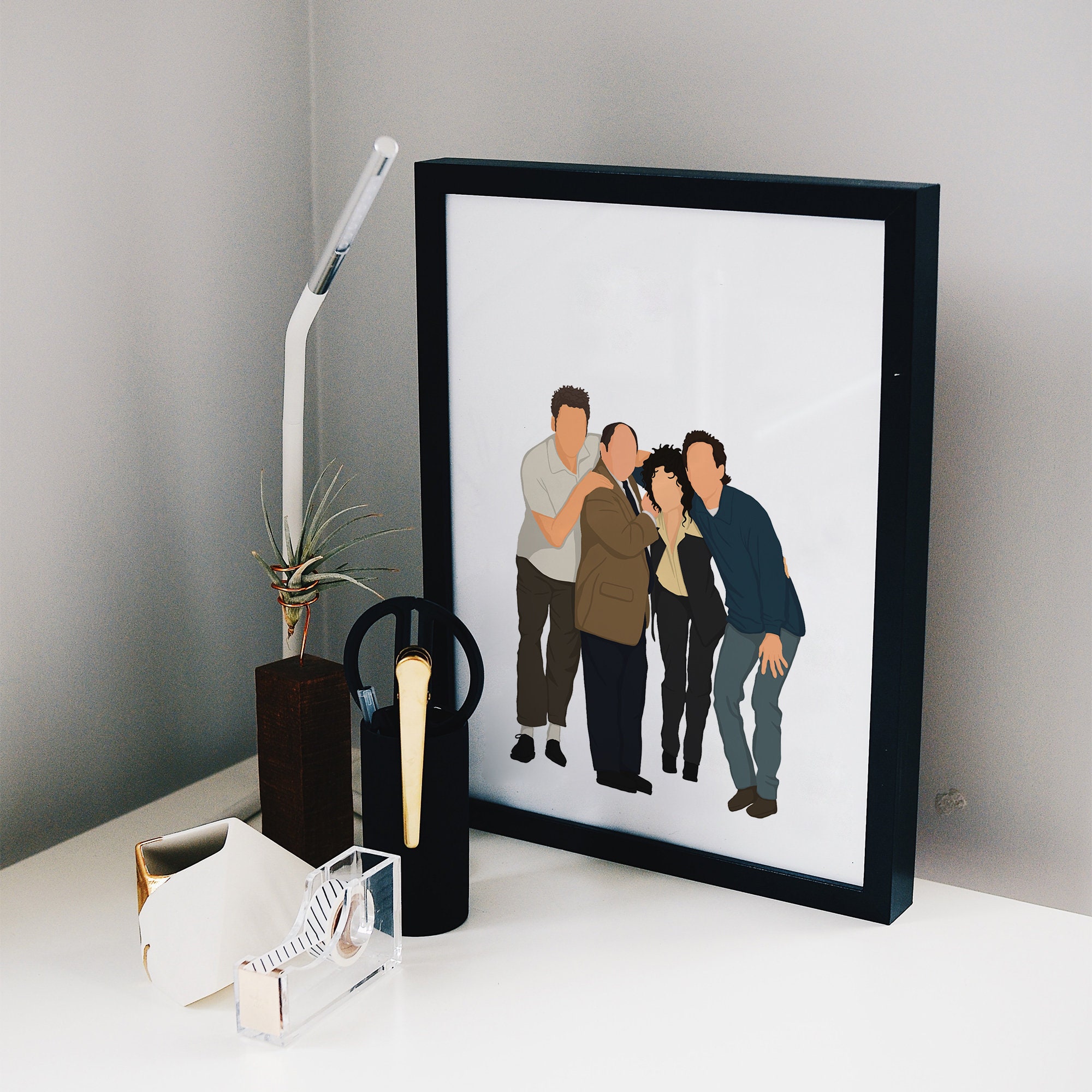 Seinfeld Print Pop Line Art Instant Download Illustration - Etsy