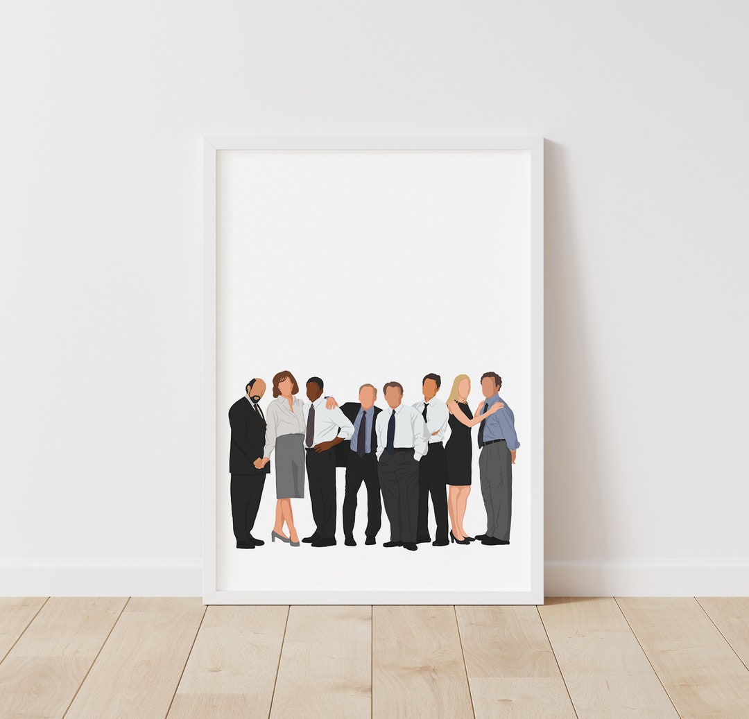The West Wing Print – Pop Line Art – Instant Download Illustration – TV ...