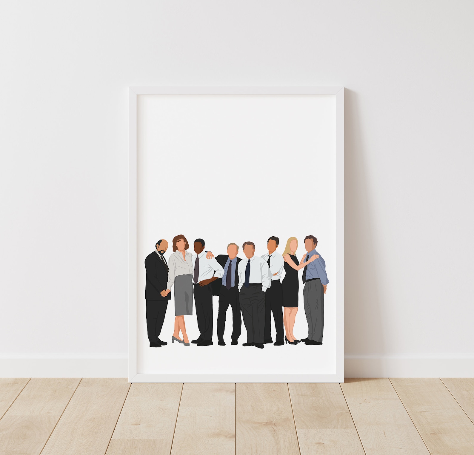 The West Wing Print Pop Line Art Instant Download Etsy
