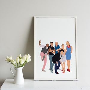 Psych Print – Pop Line Art – Instant Download Illustration – TV ...