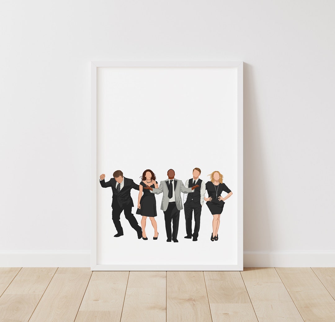 30 Rock Print – Pop Line Art – Instant Download Illustration – TV ...