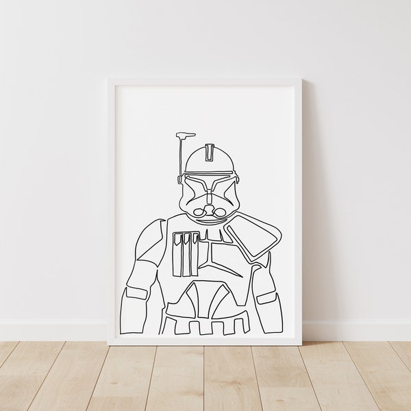 Captain Rex Poster - Etsy