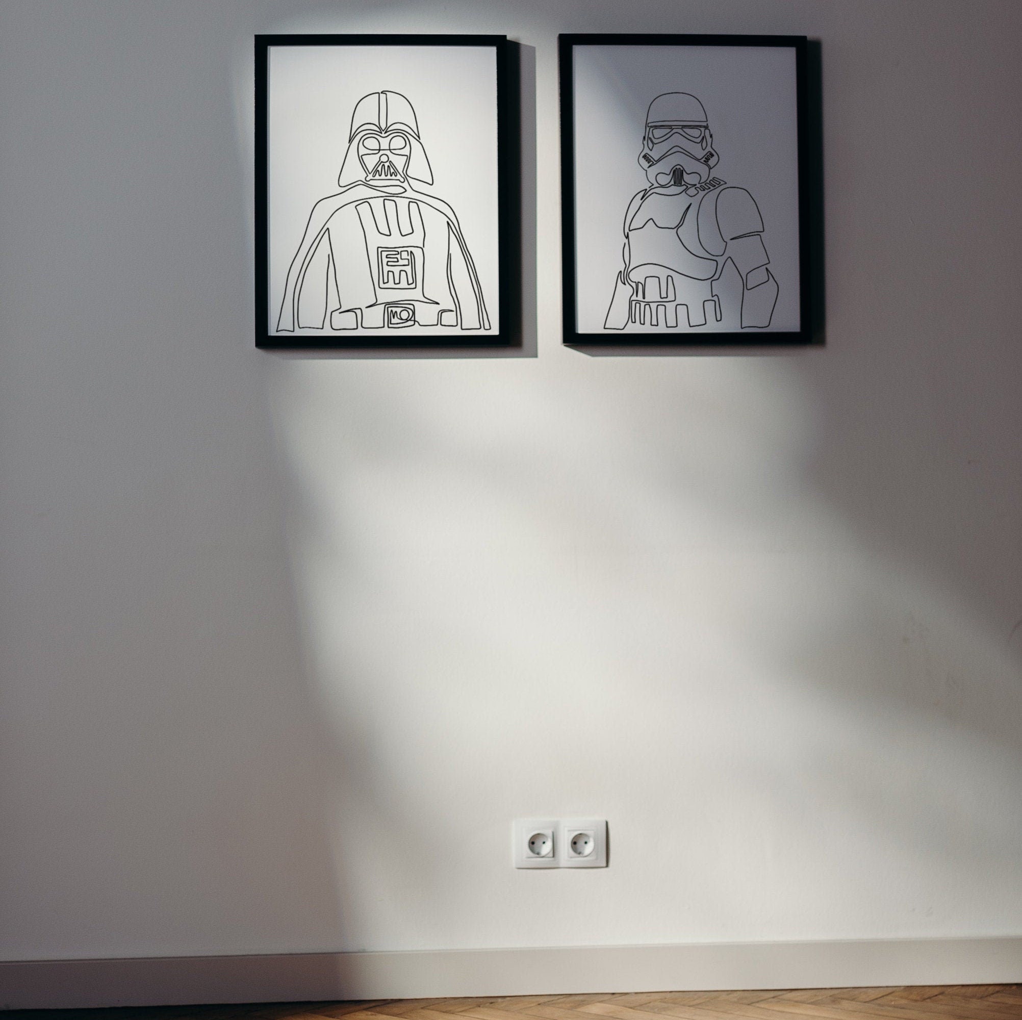 Star Wars Print: Darth Vader – Star Wars Line Art – Instant Download ...