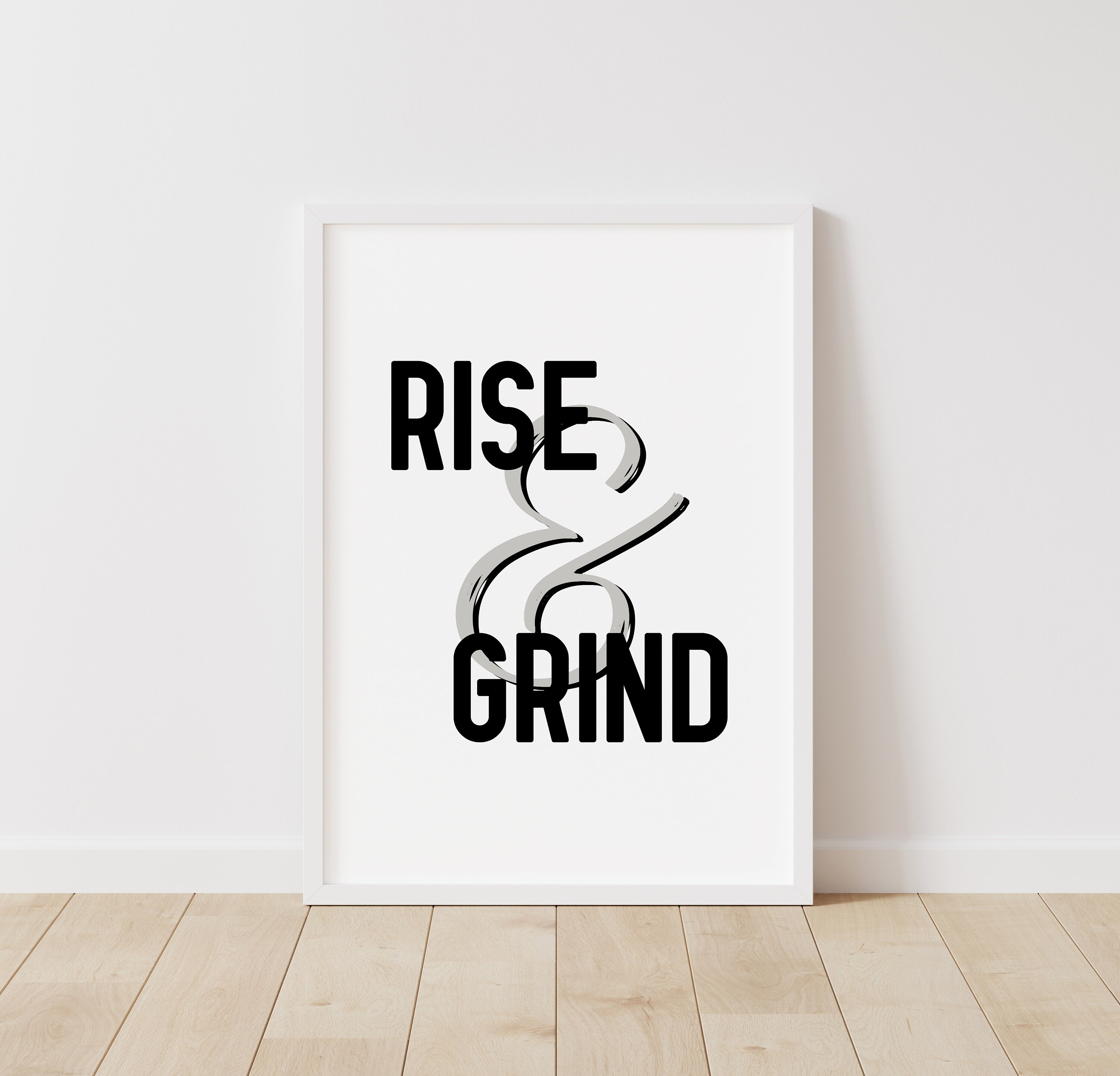 Home Gym Motivation Posters - Quote Art Print - Workout Inspirational ...