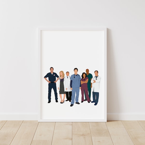 Scrubs Printable - Etsy