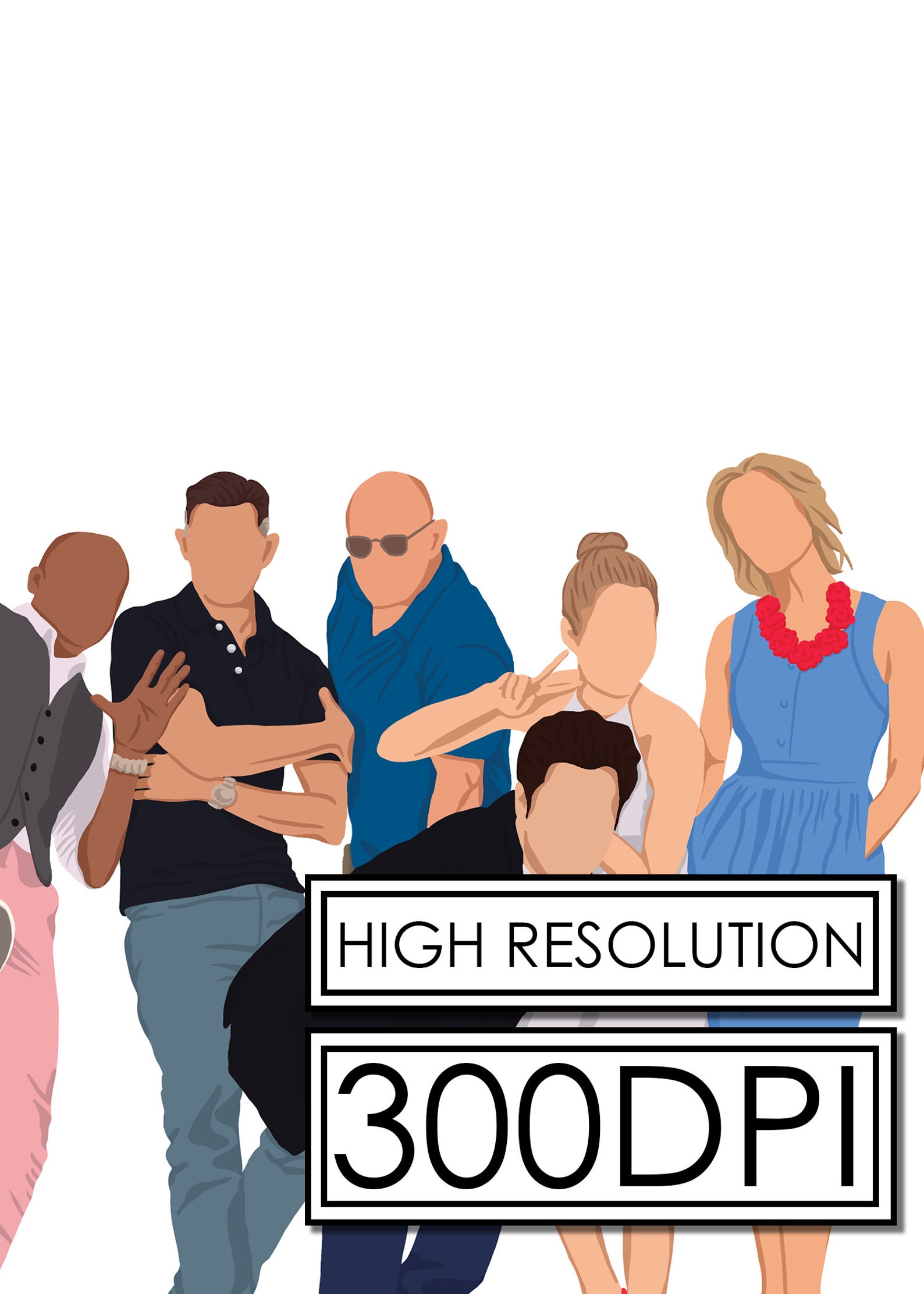 Psych Print – Pop Line Art – Instant Download Illustration – TV ...